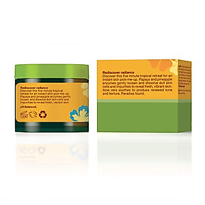 Alba Botanica Hawaiian Facial Mask, Papaya Enzyme, 3 Oz