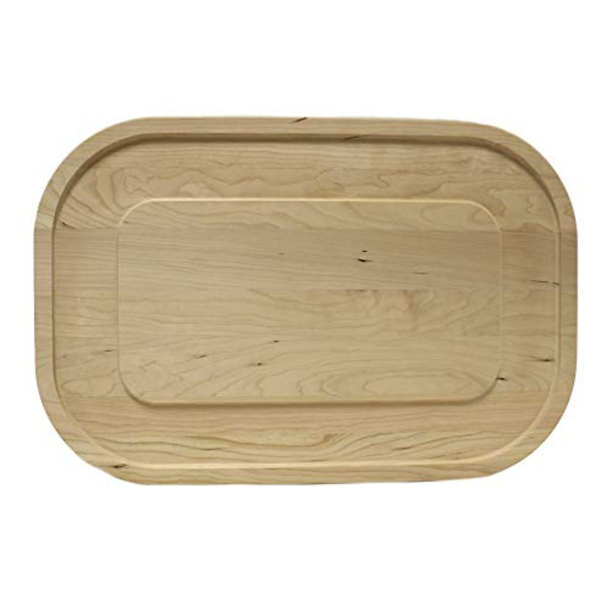 Walnut Hollow Solid Cherry Serving & Charcuterie Board for Entertaining, Weddings, and Gifts (42385)