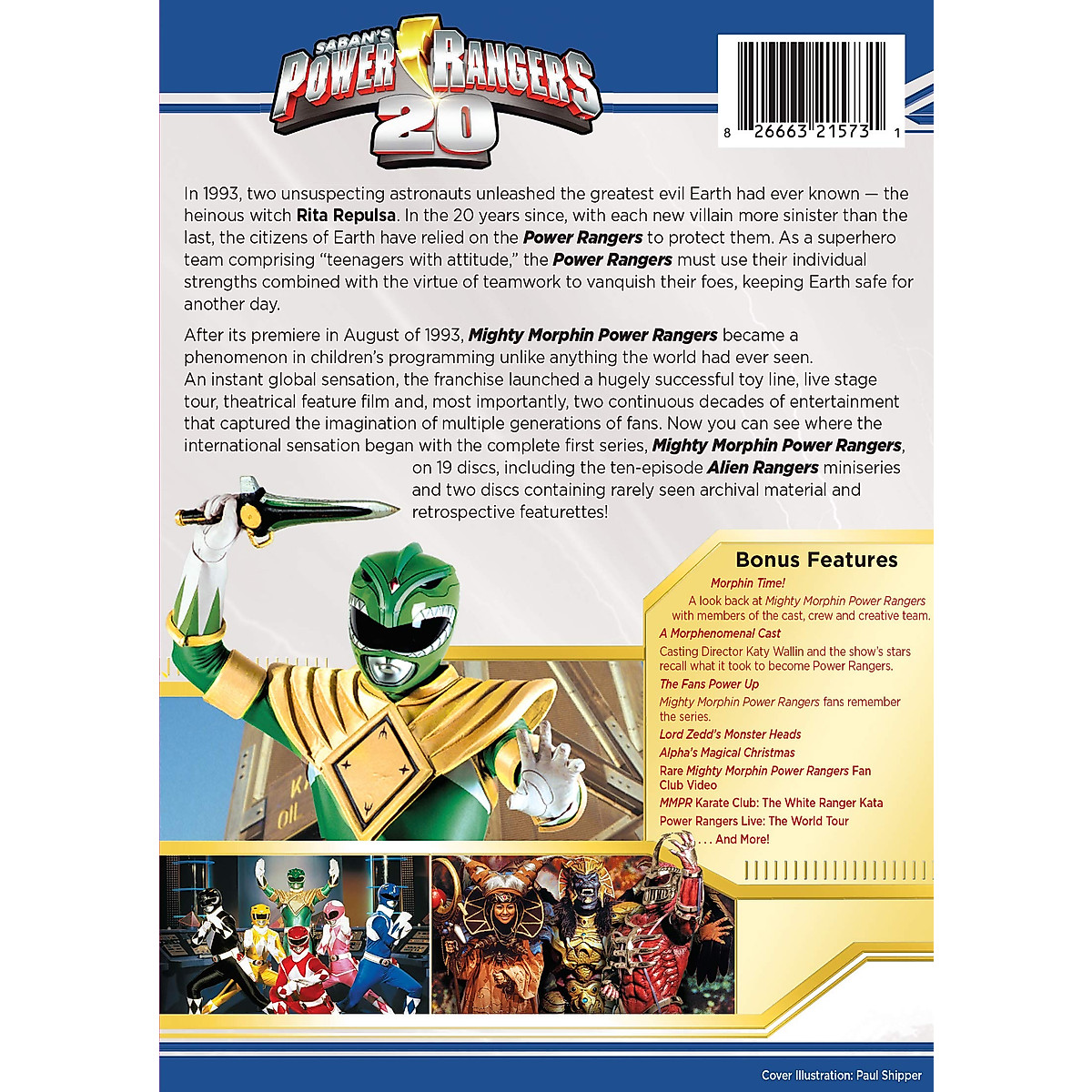 Mighty Morphin Power Rangers: The Complete Series - DVD