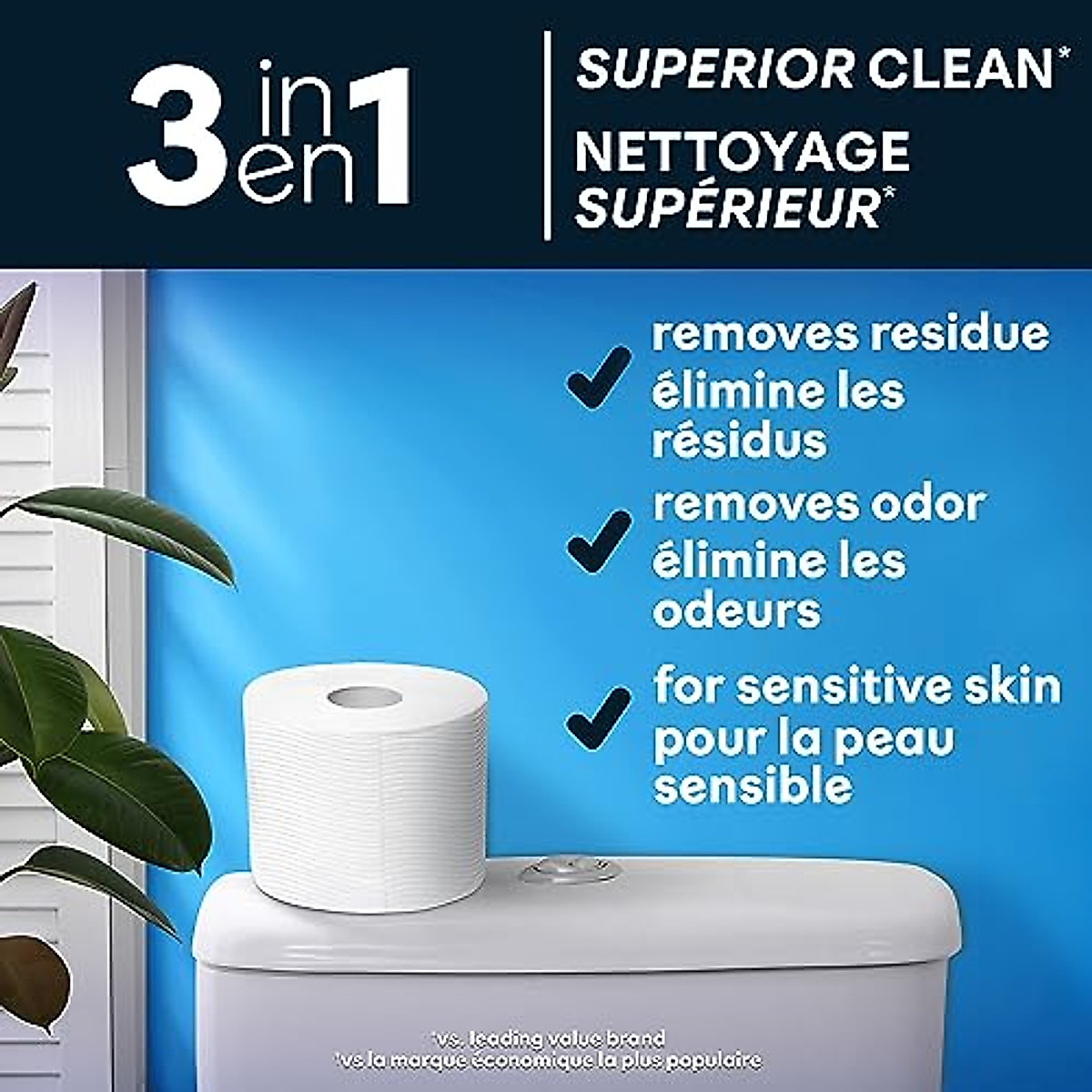 Cottonelle Ultra Clean Toilet Paper, 1-Ply, Strong Tissue, 36 Mega Rolls (312 Sheets per Roll), Packaging May Vary