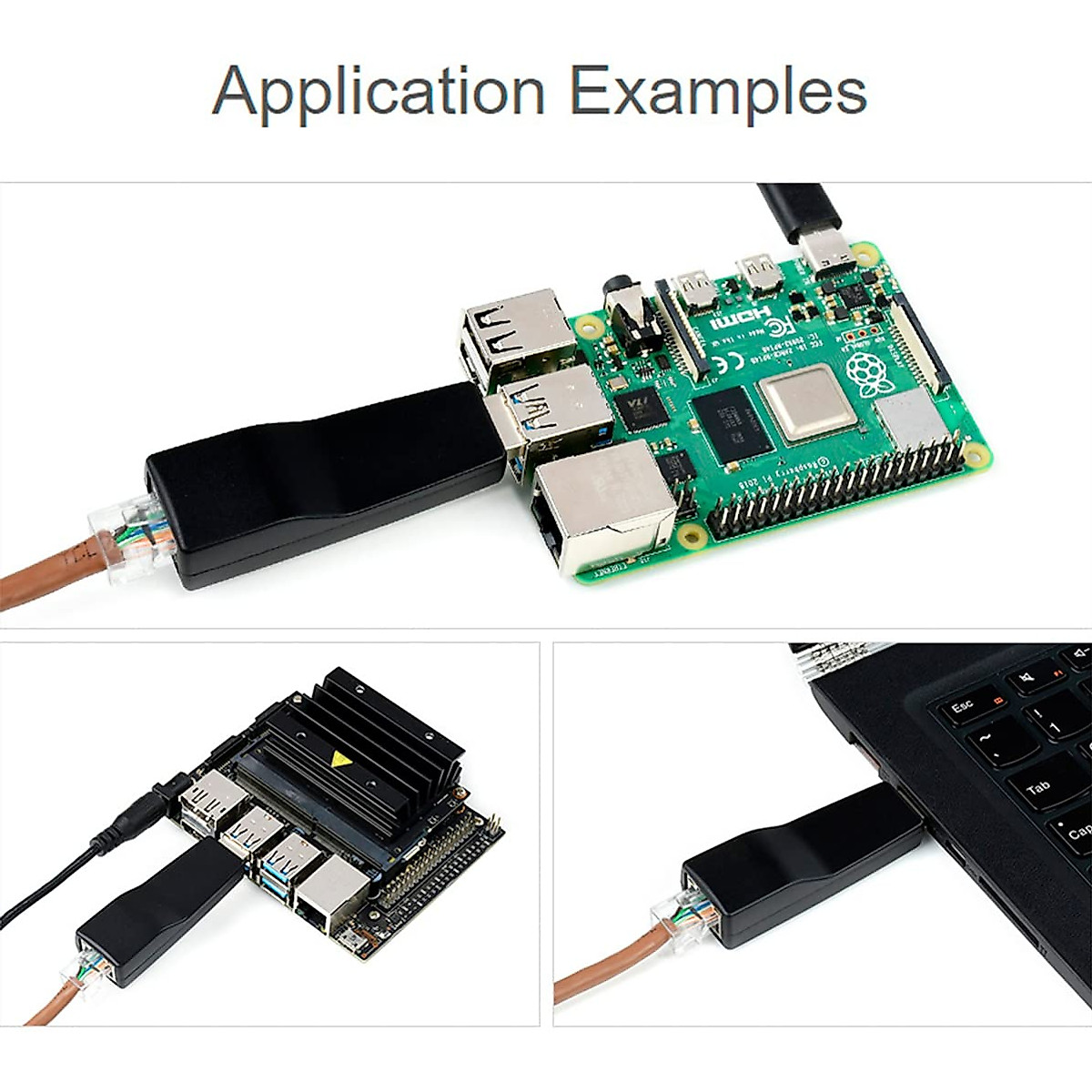 Bicool USB 3.2 Gen1 to Gigabit Ethernet Converter,RTL8153 Controller 101001000Mbps Network Standard, Driver-Free,Plug and Play,Support Multi Systems Win788.110,etc.