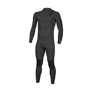O'Neill Ninja 4/3 mm Chest Zip Full Wetsuit Black/Black MT (6'1"-6'3", 160-180 lbs)