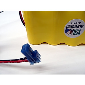 3PC Sure-Lites SL026139, 026-139,17934-P, Emergency Lighting Battery