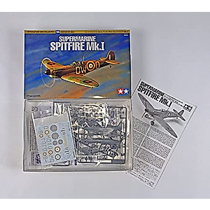 TAMIYA America, Inc 1/72 Supermarine Spitfire Mki, TAM60748