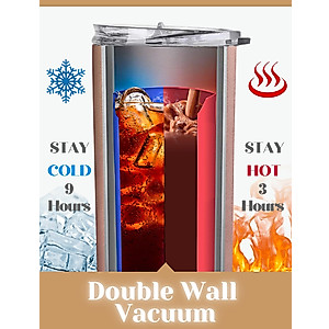 Onebttl Bonus Daughter Gifts - 20oz Stainless Steel Travel Mug with Lid and Straw - Best Daughter Ever (Silver or Gold) for Birthday, Christmas or Thanksgiving