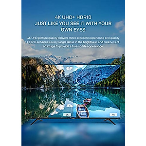 Skyworth 55 Inch S6G Plus Premium 4K Smart Android 10.0 TV, HDR10, Dolby Audio, Smart with Voice Control, Google Assistant, Chromecast, Android TV