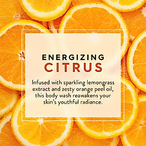 JASON Natural Body Wash & Shower Gel, Revitalizing Citrus, 30 Oz