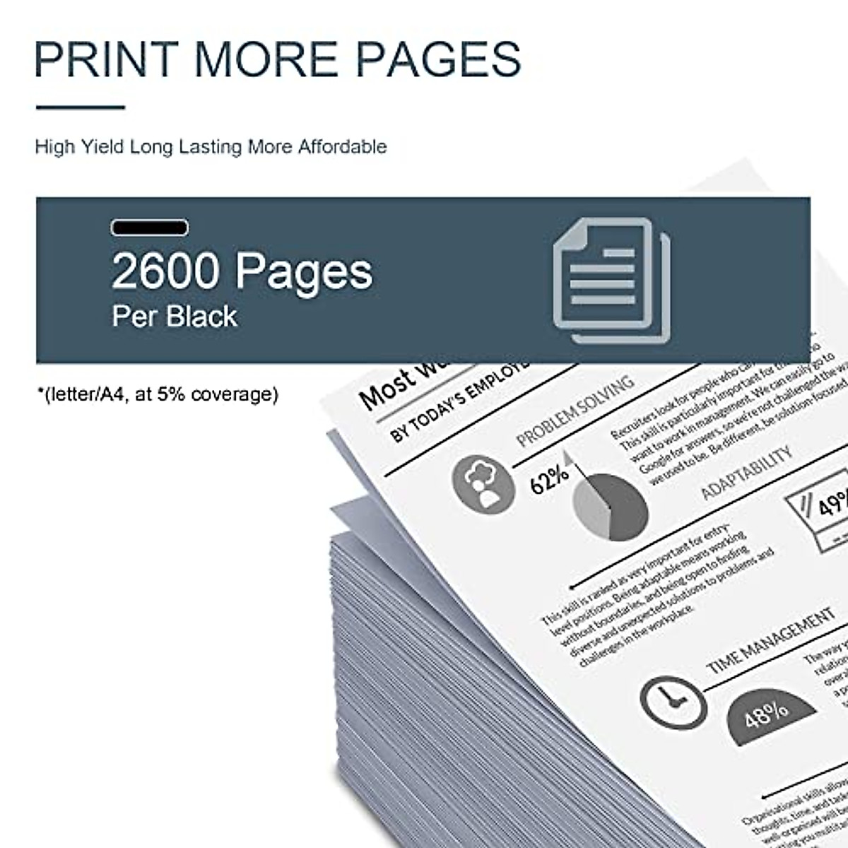 Onward TN4201pk TN420 Toner Cartridge: Compatible with Brother TN-420 Toner Cartridge Black High Yield Replacement for Brother Printer HL-2280DW DCP-7060D Intellifax 2840 2940 Ink (2,600 Pages)