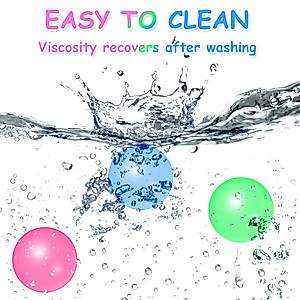 Chivao 28 Pieces Sticky Ceiling Balls Glowing Stress Balls Glow in The Dark Luminous Sticky Glow Balls Fidget Light up Sticky Ball Sensory Ceiling Globes Balls for Relax