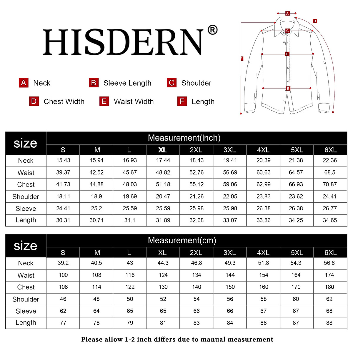 HISDERN Mens Black Dress Shirt Long Sleeve Button Down Collar Plaid Inner Contrast Formal Business Casual Shirts