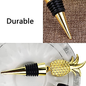 2 Pcs Reusable Bottle Stoppers Metal Wine Stopper Red Wine Saver Stoppers for Sparkling Wine,Beer Saver Sealer