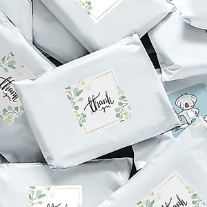 Koala 100 Sheets Sticker Paper Matte White, 8.5x11 Inch Printable Full Sheet Label Paper for Inkjet Printers