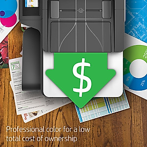 HP PageWide 377dw Color Multifunction Business Printer with Wireless & Duplex Printing (J9V80A)