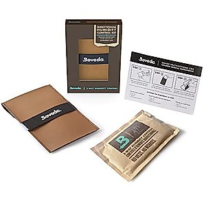 Boveda for Music: Directional Humidty Contol Starter Kit – Includes 1 Holder + 1 Standard Size 49% RH Balances Humidity to Keep a Wood Instrument Play-Ready When Its Out of its Case