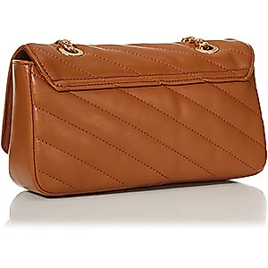 The Drop Women's Koko Chain Strap Flap Bag, Cognac, One Size
