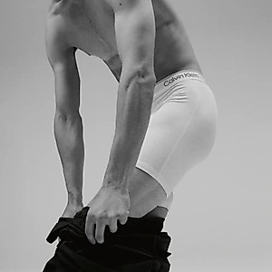 Calvin Klein Men's Cotton Classics 7-Pack Boxer Brief, 7 Black, M