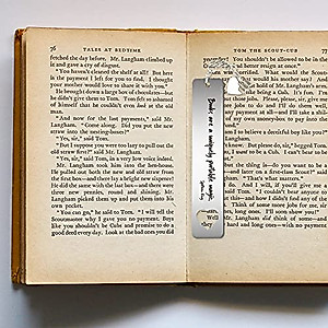 Spethen King with Knowledge Quote, Engraved Bookmark for Women, Men, Book Lover, Bookworm, Book Accessories, Reading Gifts, Book Gifts,Birthday Christmas Gifts