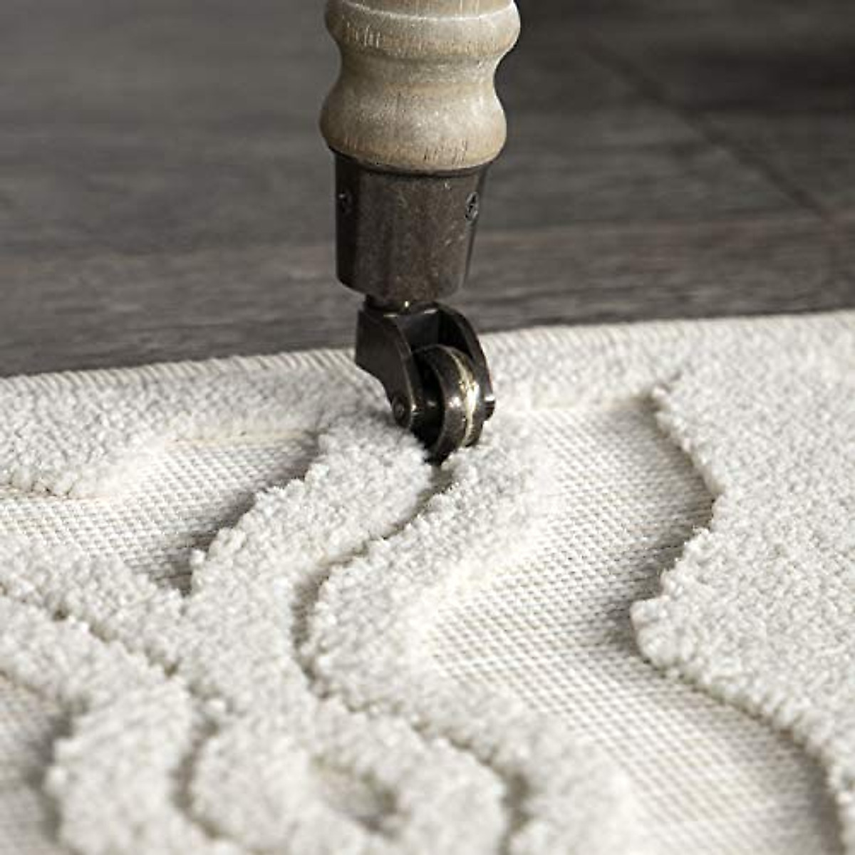 My Texas House by Orian Indoor/Outdoor Cotton Blossom Area Rug, 9' x 13', Natural