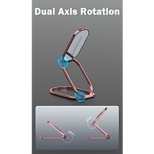 VAWcornic Phone Ring Holder Finger Kickstand, 540° Dual Direction Rotating Phone Grip for iPhone, Samsung, Huawei Smartphone, Tablet, Kindle, Switch Lite Compatible with Magnetic Car Mount