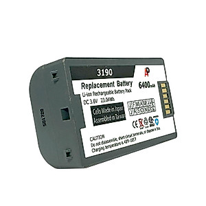 Artisan Power Replacement Battery For Motorola / Symbol MC3100 & MC3190 Scanners | 5200 mAh | Lithium Ion Rechargeable Battery | Made in Japan Cells | Replace Battery Number BTRY-MC31KAB02, 82-127909-02 And 82-127909-01