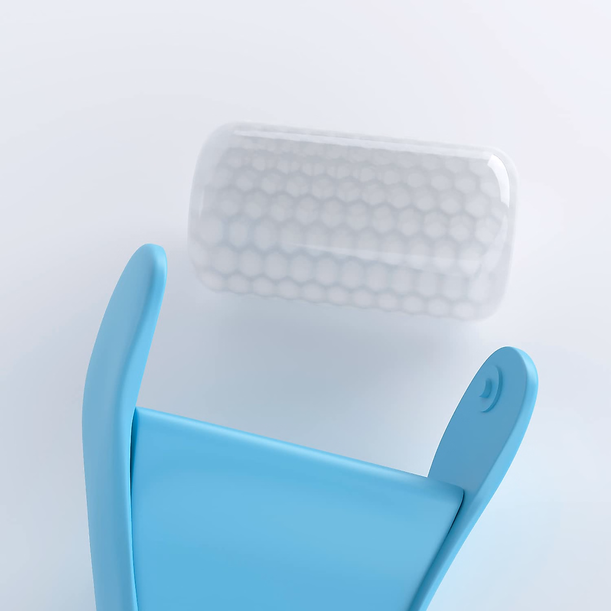 Ice Roller & Gua Sha Set, Skin Care for Face Wrinkles and Puffiness, Self Facial Massage Tools