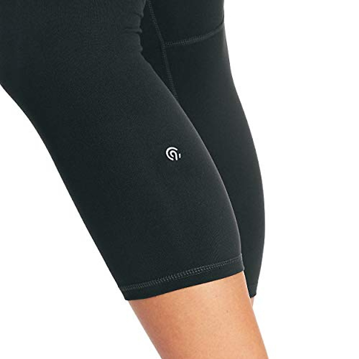 C9 Champion womens High Waist Capri Leggings, Ebony, Large US