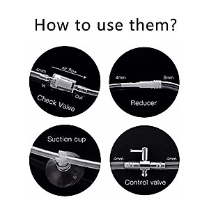 Carefree Fish Aquarium Nano Air Stone Disk Fish Tank Bubble Stone Disc 1.4/2/4/6/8 Inch