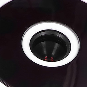 01 Webcam, Infrared Night Vision HD 1080P Video Rechargeable Battery Web Camera for TV Box for Desktop for Notebook(White)