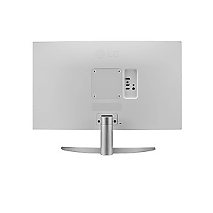 LG 27UP600-W 27" 4K UHD IPS Monitor, DCI-P3 95%, 5ms (GTG), HDMI, VESA DisplayHDR 400, AMD FreeSync, Black Stabilizer, OnScreen Control, Reader Mode, White