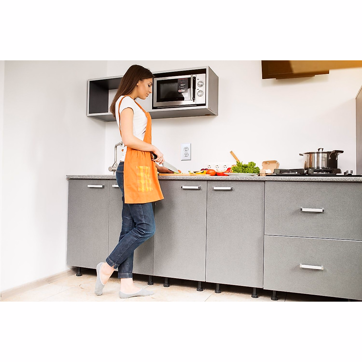 Fake Electrical Outlet Stickers - Stick on Outlet for Funny Pranks (12, Power Outlet)