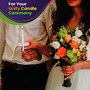 Exquizite 104 Drip Protectors/Candle Bobeches for Devotional Candlelight Vigils, Church Service, Memorial Service, Mass, Ceremonies - Box of 104 Drip Protectors/Paper Bobeches, White 3" Diameter