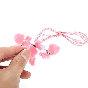 ANGGREK Milk Tooth Saver Necklaces, 5pcs Plastic Baby Milk Tooth Storage Box with Rope Tooth Saver Necklaces()