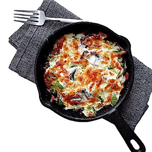 DHTDVD Mini Non-Stick cast Iron Pan Stone Layer Frying Pan Pan Small Frying Egg pan Using Gas and Induction Cooking