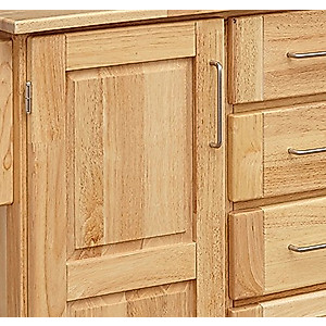 Kitchen Center with Breakfast Bar by Home Styles