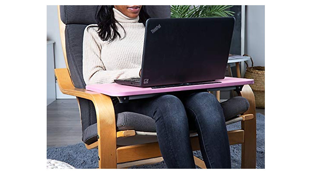 Mind Reader Portable Folding Laptop Bed Desk & Table