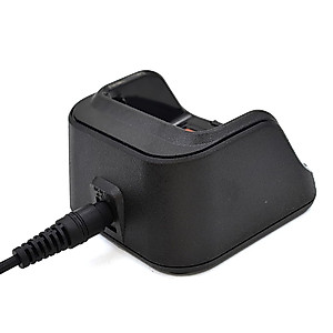 Kymate CH10L27 Desk Charger for Hytera Radio HP602 HP682 HP702 HP782 HP562 HP606 HP686 HP706 HP786 HP60X HP68X HP70X HP78X Battery BP2002 BP2403 Walkie Talkie Charging