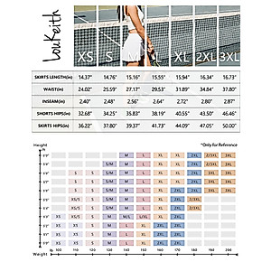 LouKeith Tennis Skirts for Women Golf Athletic Activewear Skorts Mini Summer Workout Running Shorts with Pockets Black XL