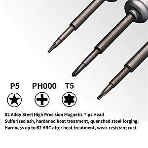 Kaisi 18 in 1 Professional MacBook Repair Tool Kit Precision MacBook Screwdriver Set, Pentalobe Screwdriver, Tri Wing, Torx and Phillips Screwdriver for MacBook Pro & MacBook Air with Retina Display