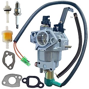 Carburetor Tune Up Kit for Honda Clone Champion Predator 6500 8750 9000 GX340 GX390 420cc Powered 5000 6500 7000 8000 7500 6250 9500 10000 Huayi P27-1 Gasoline Generator