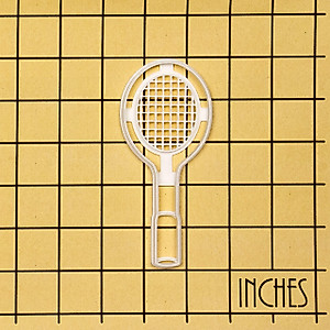 Badminton Racket cookie cutter, 1 piece - Bakerlogy