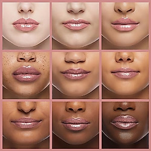 Oulac Light Pink Lipstick for Women with Metallic 3D Shine Lightweight Hydrating Formula, High Impact Lip Color, Vegan Beauty, Full Coverage Lip Makeup, Baby Angel(13)