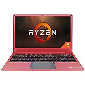Gateway 14.1" FHD High Performance Laptop in Red Ryzen 5 Quad-Core up to 3.7 Processor 8GB DDR4 RAM 256GB SSD HDMI Wi-Fi Win 11