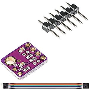 DAOKI 2.5V-5V SHT31 Temperature and Humidity Sensor Module Digital Output Temperature and Humidity Sensor Module IIC I2C Interface 3.3V GY-SHT31-D with Male and Female Dupont Cables for Arduino