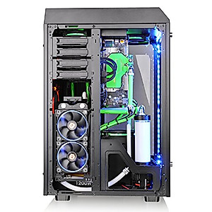 Thermaltake Tower 900 Black Edition Tempered Glass Fully Modular E-ATX Vertical Super Tower Computer Chassis CA-1H1-00F1WN-00