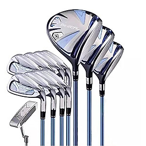 ENEMO Women Compatible with Honma BeZEAL 535 Golf Clubs Set Driver Fairway Woods Iron Set Putter L-Flex Graphite Shaft Head Cover Includedhonma 535