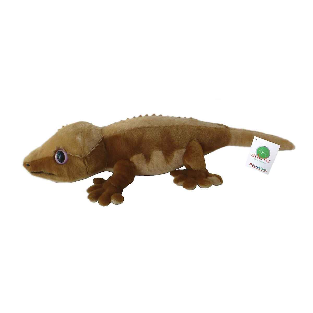 Adore 19" Lashes The Crested Gecko Stuffed Animal Plush Toy