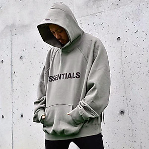 SOTAT Oversized Hoodies Sweatshirts Comfy Casual Pullover Loose Lightweight Fall Winter Clothes Cute Loose Clothes Fall, Grey 1