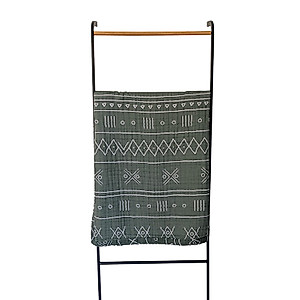 Mebie Baby Muslin Quilt, Wildflower, 100% Muslin Cotton Baby Blankets for Girls and Boys, Muslin Baby Blanket for Newborns, Babies, Toddler, Soft Muslin Swaddle Blankets, 47"x47"