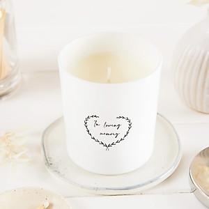 ANGEL & DOVE Luxury 'in Loving Memory' Soy Wax Remembrance Candle - Sympathy Gift, Memorial to Light in Memory of a Loved One