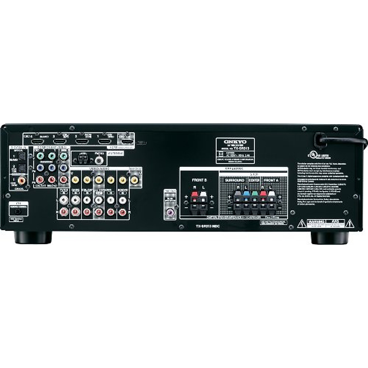Onkyo TX-SR313 5.1- Channel Home Theater A/V Receiver (Discontinued by Manufacturer)